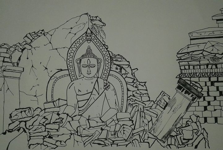 Yatharth Jaggi - Paintings & Prints, Drawings & Illustration