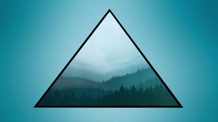 Triangle Nature - Howl Productions - Digital Art & AI, Landscapes ...