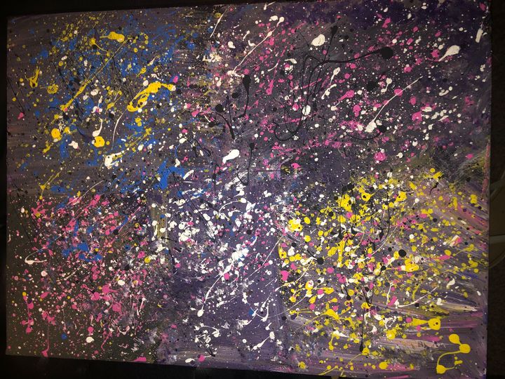 Untitled - High I’m Darrin - Paintings & Prints, Abstract, Color - ArtPal