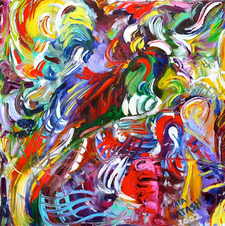 The Tzadikim (The Righteous Ones) - Maya Batash - Paintings & Prints ...