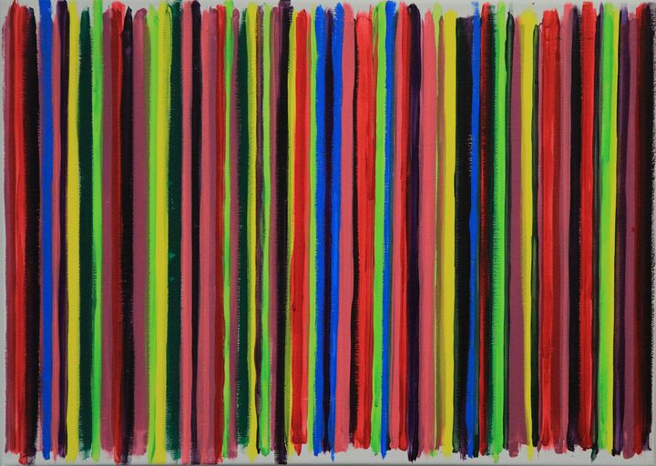 COLORED LINES LIGNES COLOREES 2020 - Phillppe CBS - Paintings & Prints ...