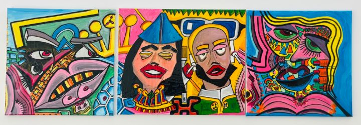 La famille - Phillppe CBS - Paintings & Prints, People & Figures ...