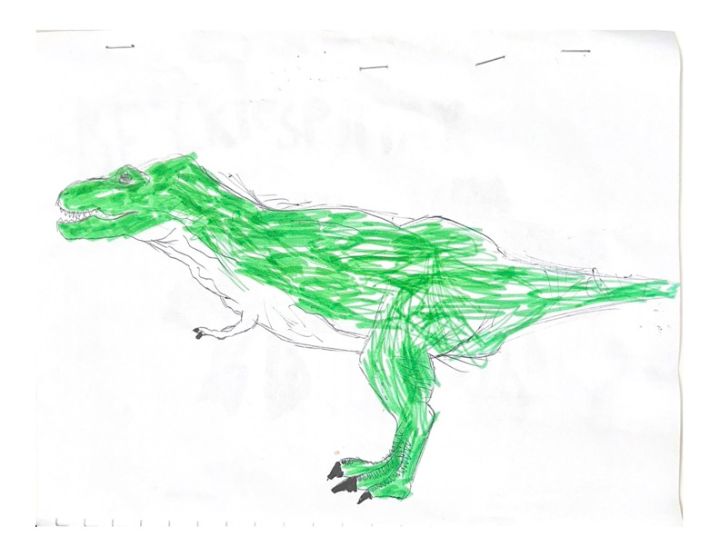 Bekzod's T-rex - Bek's Drawings - Drawings & Illustration, Childrens ...