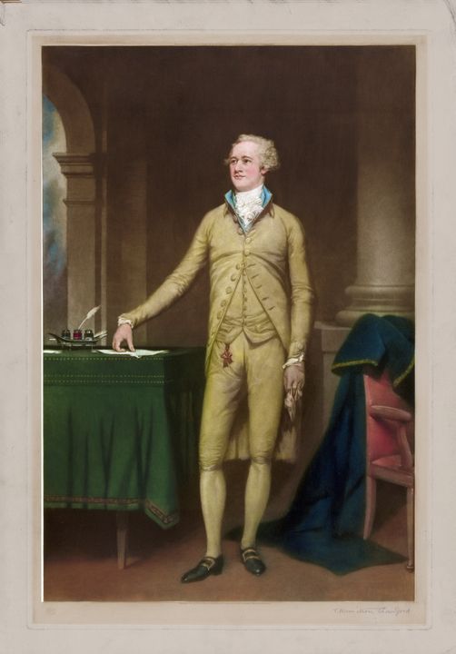 Portrait of Alexander Hamilton 1932 - Yvonne - Paintings & Prints ...