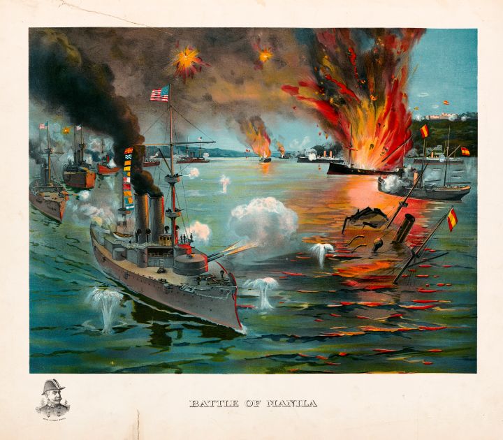 Battle of Manila (1898) - Yvonne - Drawings & Illustration, Politics ...