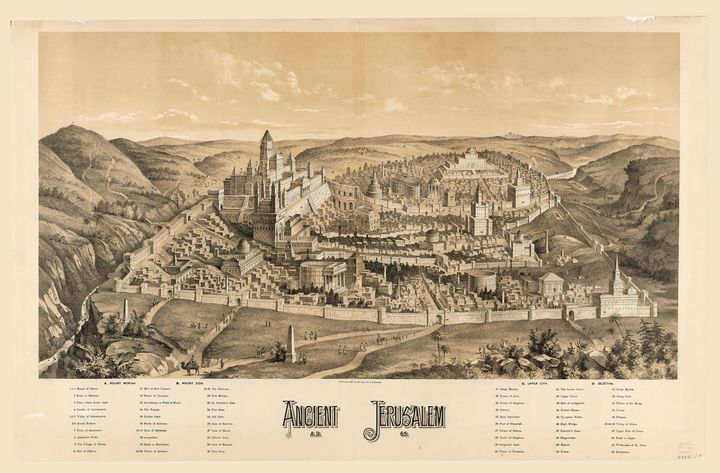 Ancient Jerusalem, A.D. 65 - Yvonne - Drawings & Illustration ...