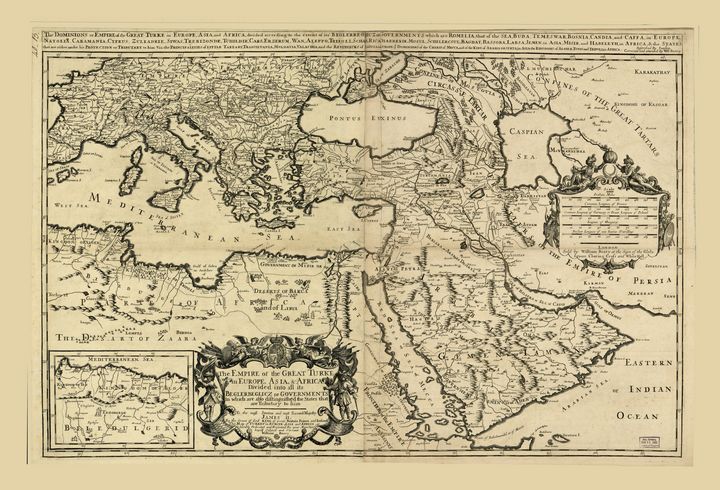 Ottoman Empire Map 1500 1800 Mapping The Ottomans