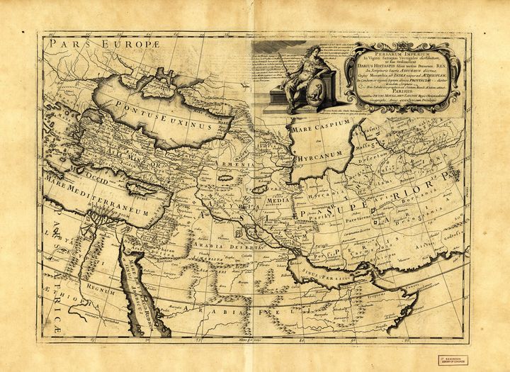 Persarum Imperium (Iran Map) 1721 - Yvonne - Drawings & Illustration ...