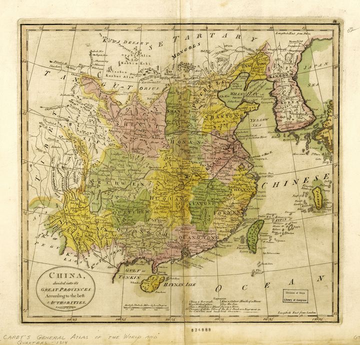 Map of China (1814) - Yvonne - Drawings & Illustration, Places & Travel ...