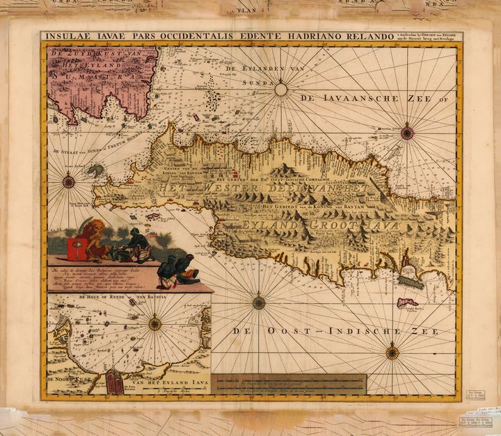 Map of Indonesia (c 1710) - Yvonne - Drawings & Illustration, Places ...