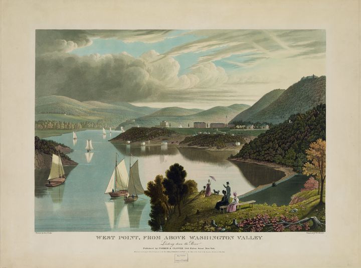 West Point New York (1834) - Yvonne - Drawings & Illustration, Places ...