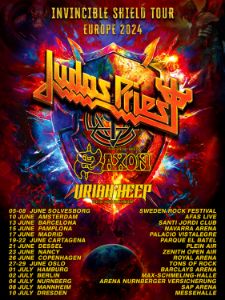Judas Priest Invincible Shield Tour3 - Yusuf S - Digital Art ...