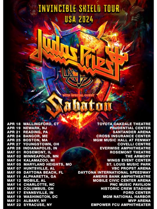 Judas Priest Invincible Shield Tour - Yusuf S - Digital Art & AI ...