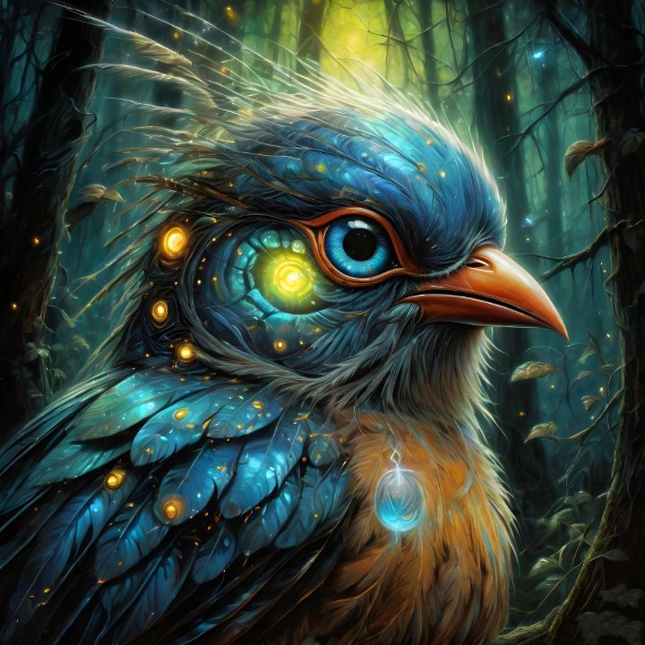 bird of paradise - Abdu innovations - Digital Art & AI, Animals, Birds ...