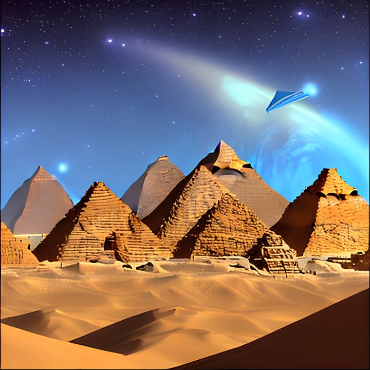 Pyramids of Power - The Gallery One - Digital Art, Ethnic, Cultural ...