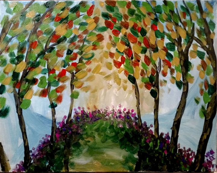 Floral Fall - Van Lee - Paintings & Prints, Landscapes & Nature ...