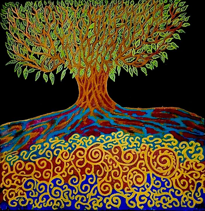 Bush Tree - BushArt - Drawings & Illustration, Flowers, Plants, & Trees ...