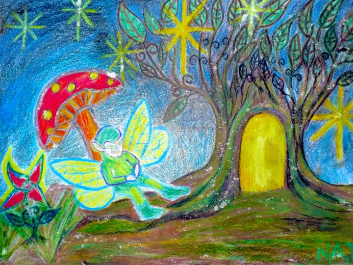 Fairy land - BushArt - Drawings & Illustration, Fantasy & Mythology ...