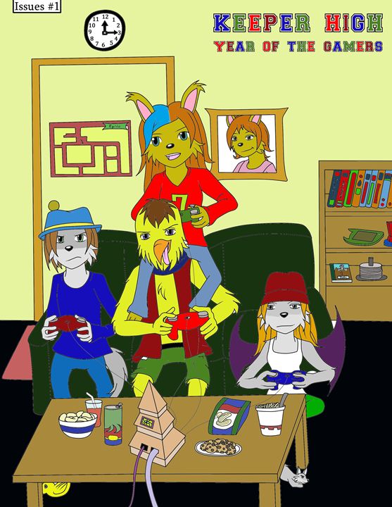 Keeper high comic cover - wolfduckstudios - Digital Art & AI ...