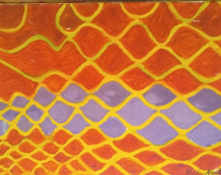 Popping colours - Art creations - Paintings & Prints, Abstract ...