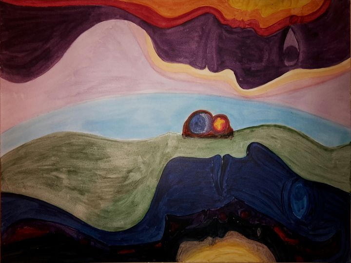 BeingsAreTheWorld WesenSindDieWelt - Gerhard Anger - Paintings & Prints ...