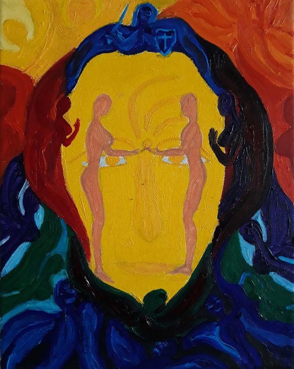 In the middle of You In Mitten - Gerhard Anger - Paintings & Prints ...