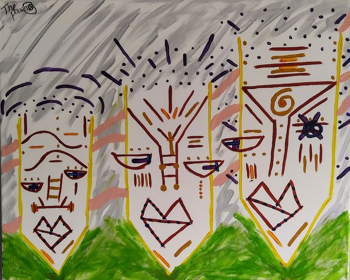 Self Evolution - The Phoenix - Paintings & Prints, Abstract, Other ...