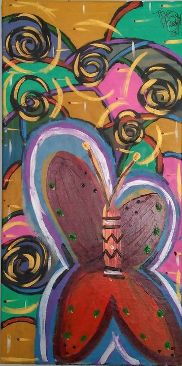 Colorful Beginning - The Phoenix - Paintings & Prints, Animals, Birds ...