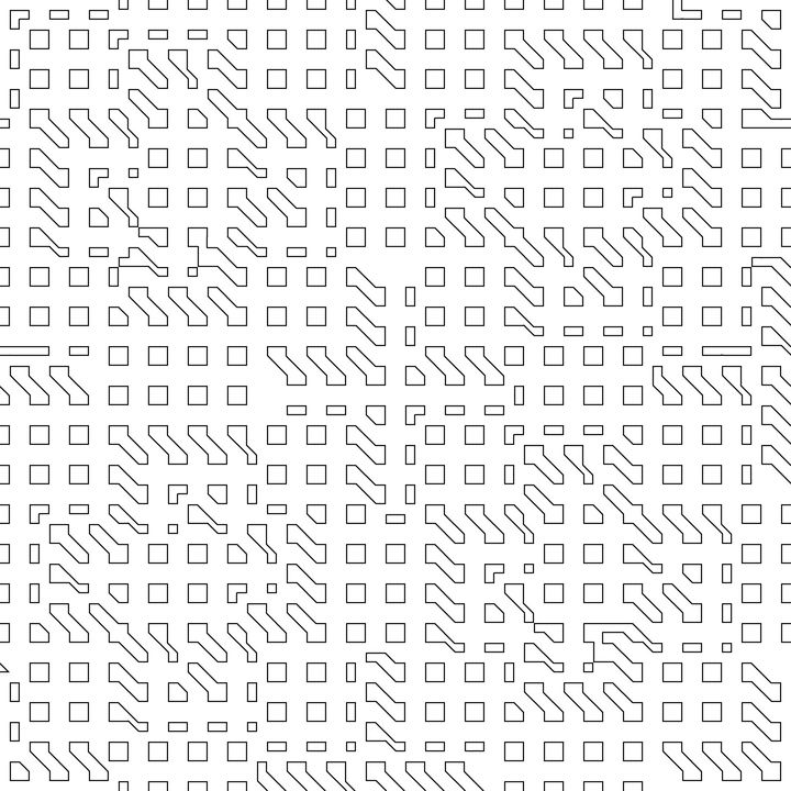 Pattern #9 - Kgssa - Digital Art & AI, Abstract, Geometric - ArtPal