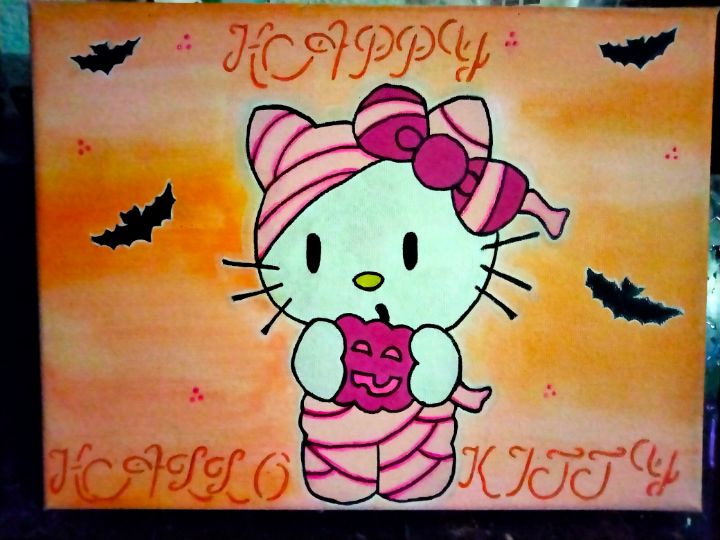 Mummy hello kitty - SAHM Artist ️ - Paintings & Prints, Childrens Art ...