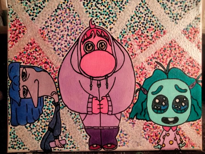 Inside out 2 - SAHM Artist ️ - Paintings & Prints, Childrens Art ...