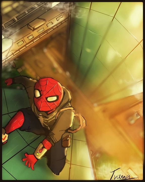 Spiderman's back - Tanivama's art(drawrzz) - Drawings & Illustration ...