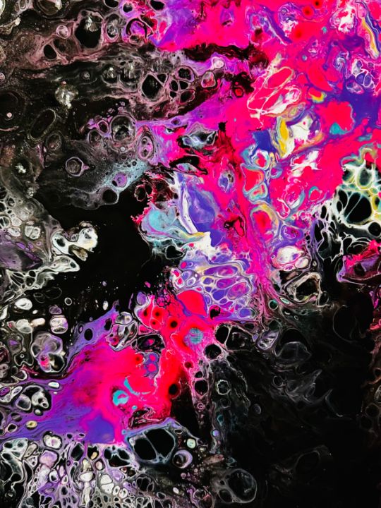 Veins of the Void - Fluid Art By: S Breidel-Vigil - Paintings & Prints ...