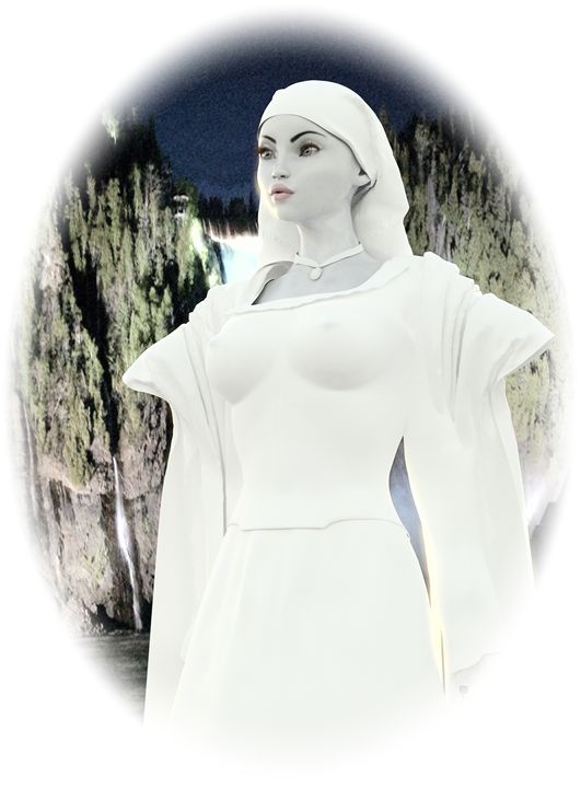 Dame Blanche - Illustration 19 - Vedete - Digital Art & AI, Fantasy ...