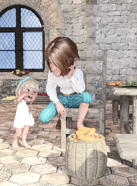 I am crying - Je pleure (crayons) - Vedete - Digital Art, Childrens Art ...