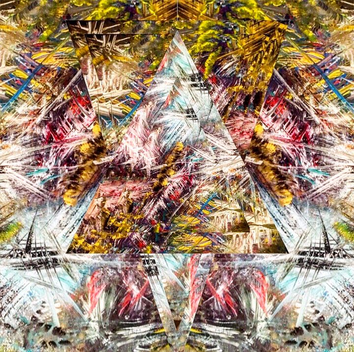 Prisms - Salvatore Rizzo - Paintings & Prints, Abstract, Color - ArtPal