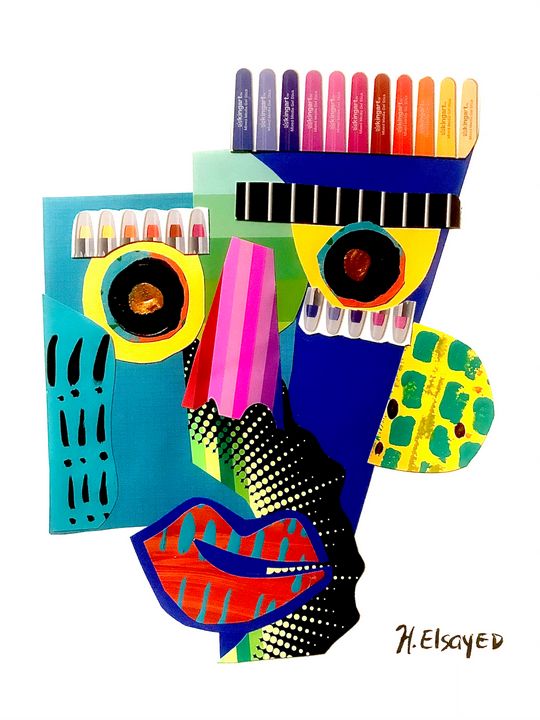 Art - homayra elsayed - Paintings & Prints, Abstract, Other Abstract ...
