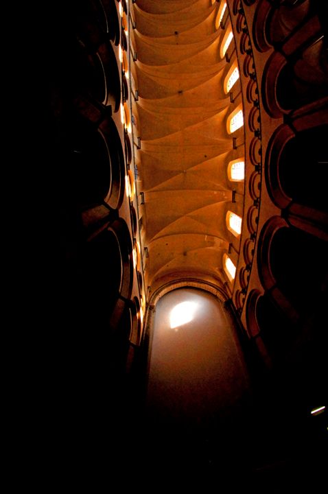 ray of light in a cathedral - SlawomirS - Photography, Buildings ...