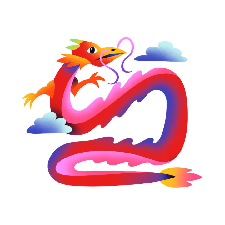 Dragon snake - Monalyza - Drawings & Illustration, Fantasy & Mythology ...