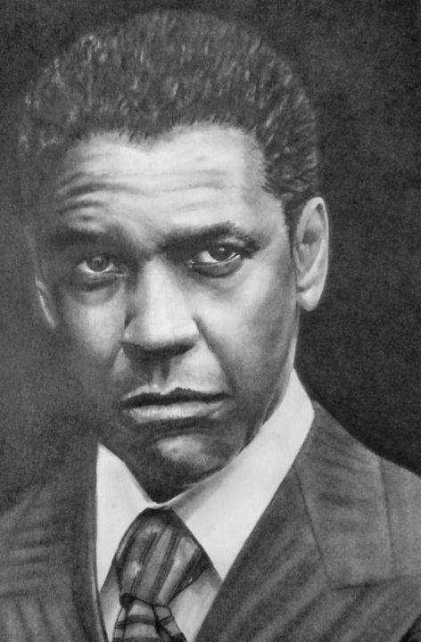 Denzel Washington - Boyan Gallery - Drawings & Illustration, People ...