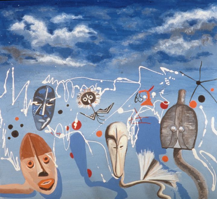 African Surrealism - John H. Sibley - Paintings & Prints, Ethnic ...