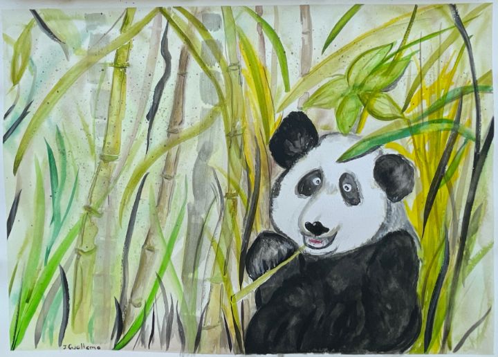 Gus - Square Peg Art Studio - Paintings & Prints, Animals, Birds ...