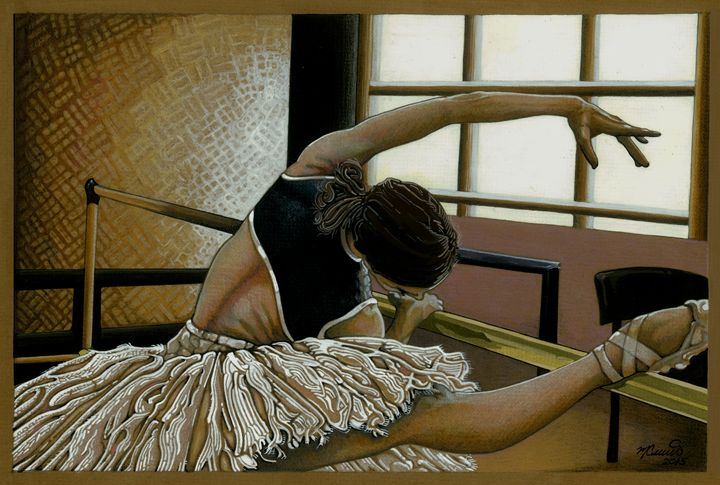 Ballerina study. - Five Styx Studio - Paintings & Prints, People ...