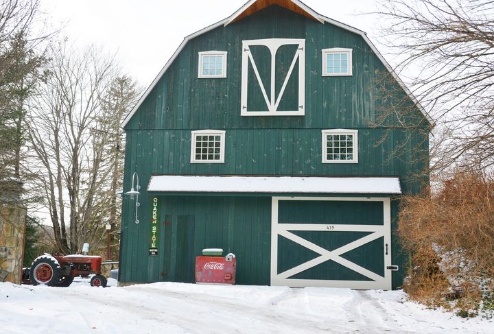 Antique Green Barn - NatureBabe Photos - Photography, Buildings ...