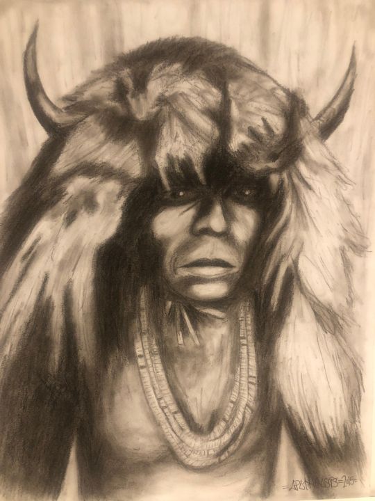 Buffalo Chief - Apotheosis - Drawings & Illustration, People & Figures ...