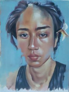 beautiful portrait women - Ulohsketcha - Paintings & Prints, People & Figures, Portraits, Female ...