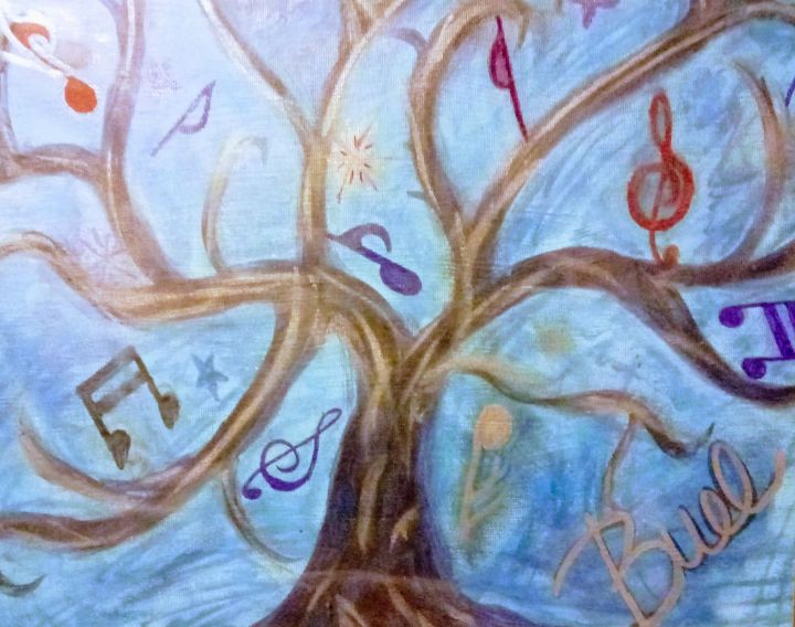 Music Grows on Trees - Mud - Paintings & Prints, Flowers, Plants ...