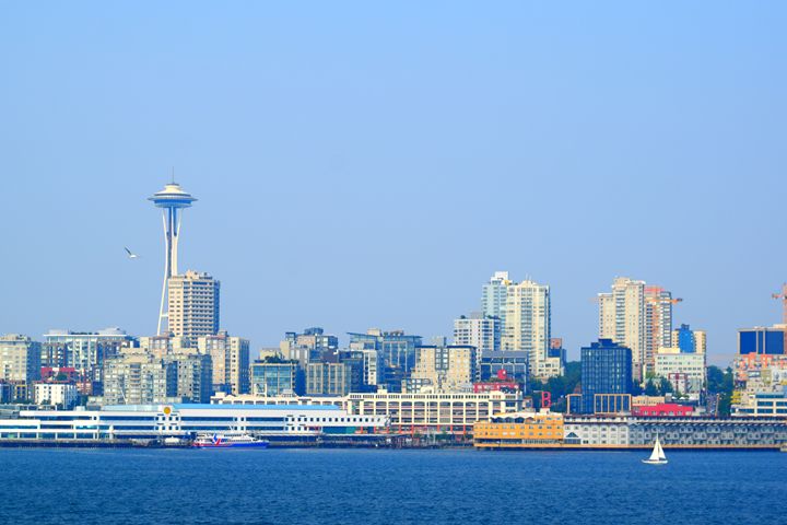 Seattle space needle waterfront - Ngtimages - Photography, Places ...