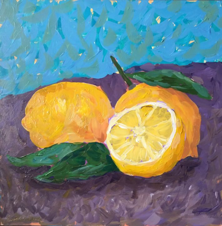 LEMONS - Evie Walberg's Contemporary Fine Art & Photography - Paintings ...