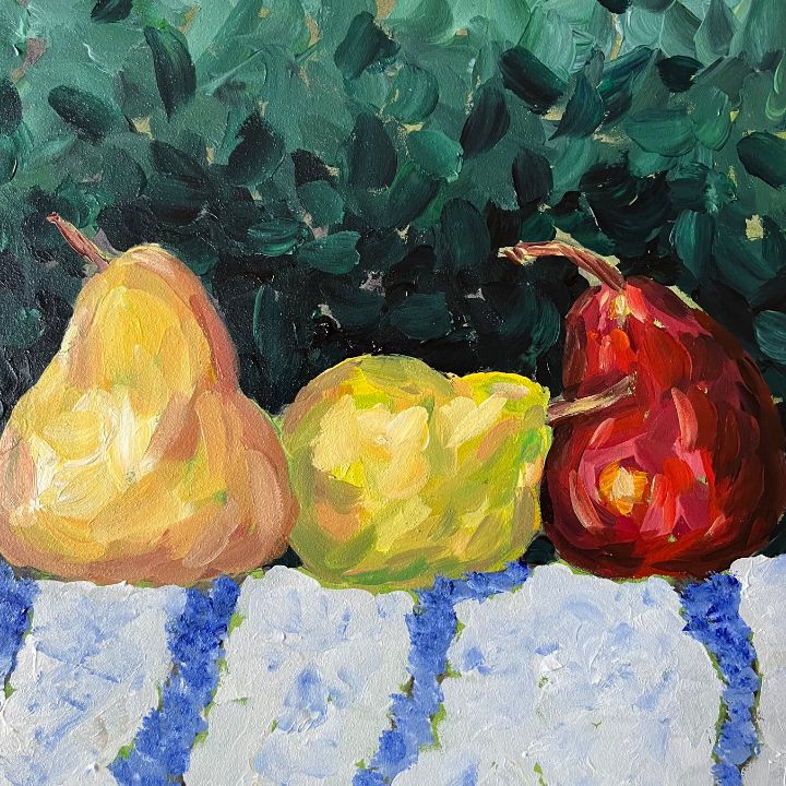 3 Pears, 3 Colors - Evie Walberg's Contemporary Fine Art & Photography ...